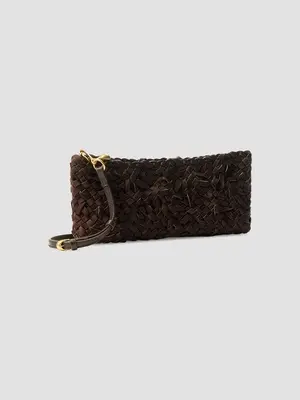 NAGHEDI Gala Nest Weave Clutch Bag