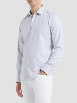 Robert Graham Edison Space-dye Cotton Shirt