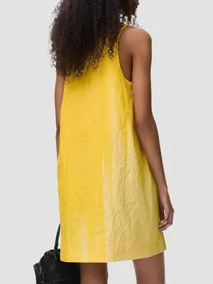 Loewe Pleated Gradient Print Minidress