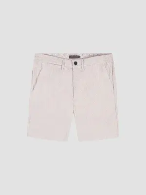 Robert Graham Fornillo Stripe Seersucker Shorts - Khaki