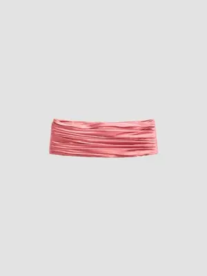 Valentino Garavani Satin Cady Belt - Pink