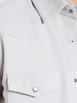 Robert Graham Marstow Leather Shirt Jacket
