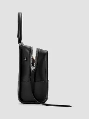 Loewe Amazona 180 Medium Leather Handbag - Black