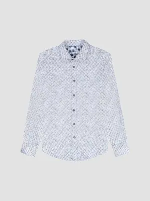 Robert Graham Montagu Knit Button-front Shirt - Multi