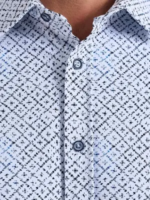 Robert Graham Montagu Knit Button-front Shirt