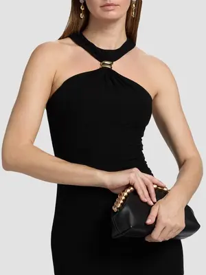 Ronny Kobo Ziamara Column Maxi Dress