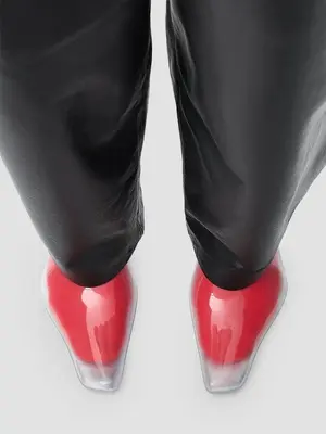 Loewe Emily Aqua 45mm Booties