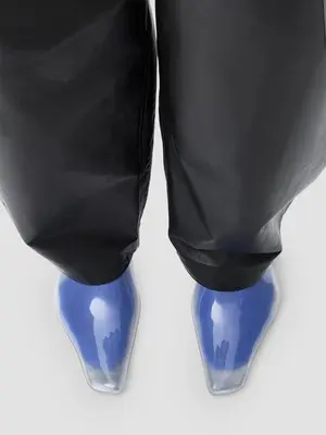 Loewe Emily Aqua 45mm Booties