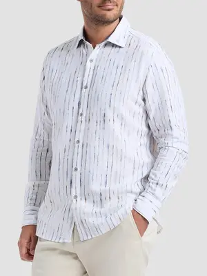 Robert Graham Bradlaugh Striped Shirt