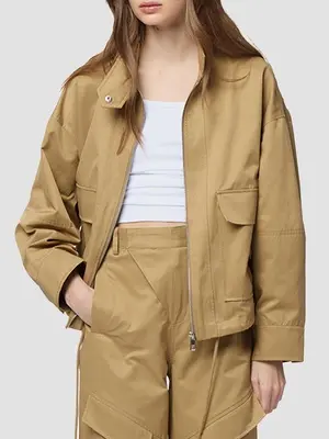 Apparis Kate Cotton-blend Bomber Jacket