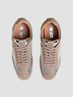 NAGHEDI Milan Metallic Sneakers