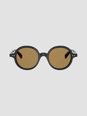 Celine Riff 48mm Round Sunglasses - Black