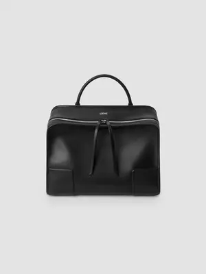 Loewe Amazona 180 Extra-large Leather Tote - Black