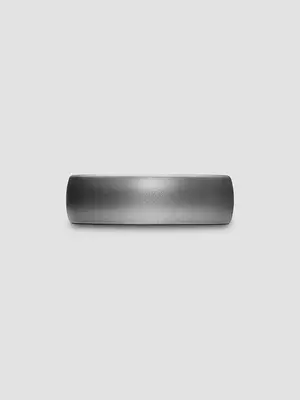 David Yurman Streamline Band Ring In Anthracite Titanium, 7.6mm
