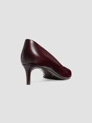 Khaite Jett 45mm Leather D'orsay Pumps