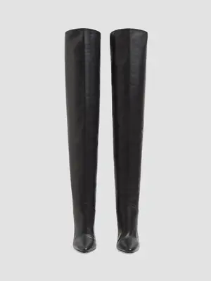 Valentino Garavani Deboot 105mm Over-the-knee Calfskin Boots