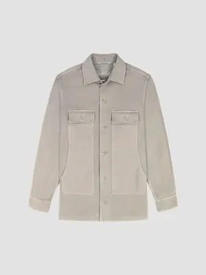 Robert Graham Guston Woven Cotton Shirt Jacket