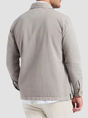 Robert Graham Guston Woven Cotton Shirt Jacket