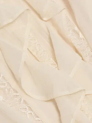 Ramy Brook Claudia Ruffled Silk Minidress