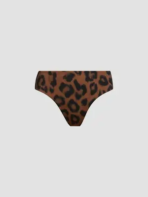 Beach Riot Rozli Animal-print Bikini Bottom