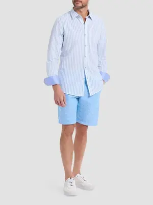 Robert Graham Wythburn Woven Cotton Button-front Shirt