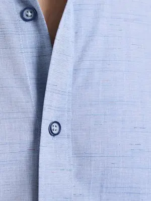 Robert Graham Avondale Woven Chambray Cotton Shirt