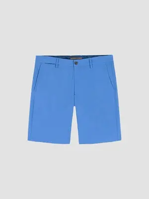 Robert Graham Thresher Cotton-blend Seersucker Shorts - Blue