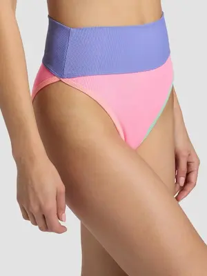 Beach Riot Emmy Colorblocked Bikini Bottom