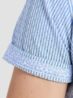 Robert Graham Fornillo Striped Jacquard Shirt