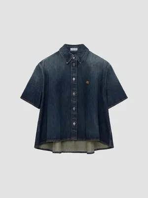 Loewe Denim Short-sleeve Shirt