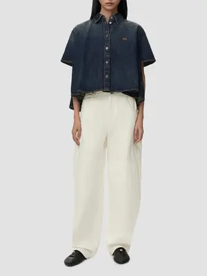 Loewe Denim Short-sleeve Shirt
