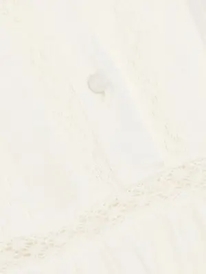 Ramy Brook Daria Embroidered Voile Midi-dress