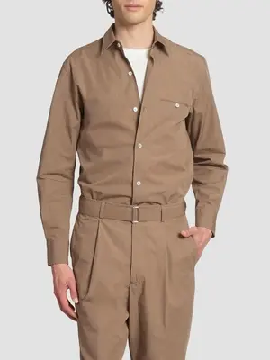 Officine Générale Lionel Cotton Poplin Shirt