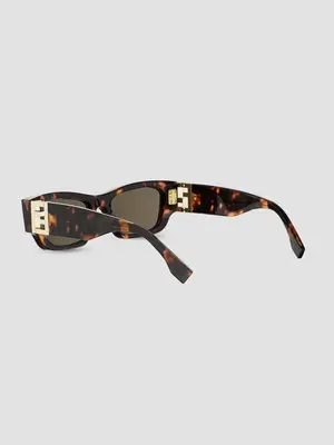 Fendi Fold 53mm Cat-eye Sunglasses - Brown