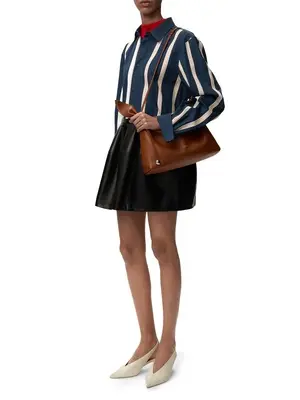 Loewe Striped Cotton-blend Button-front Shirt