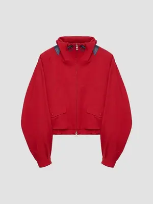 Loewe Stand Collar Double Hem Parka