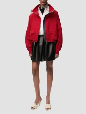 Loewe Stand Collar Double Hem Parka