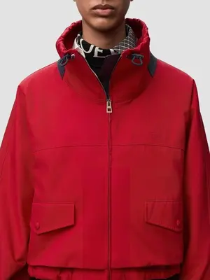 Loewe Stand Collar Double Hem Parka