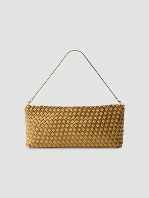 NAGHEDI Gala Satin Clutch Bag - Luce