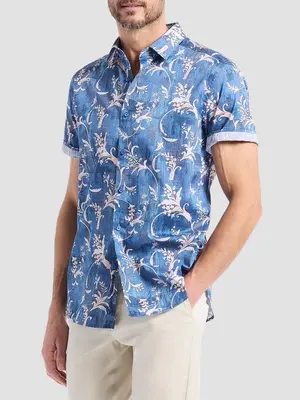 Robert Graham Junipero Woven Short-sleeve Shirt
