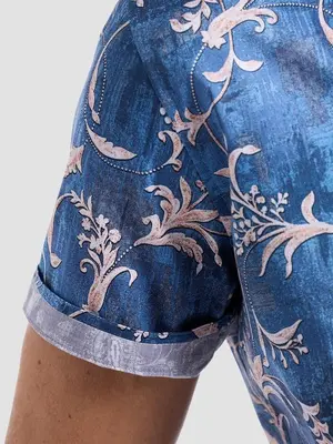 Robert Graham Junipero Woven Short-sleeve Shirt