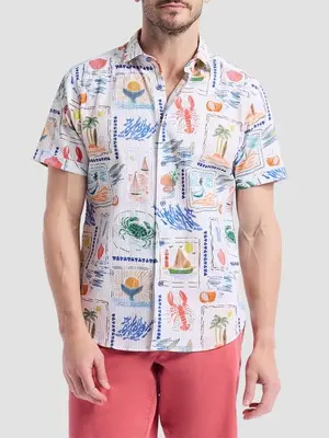 Robert Graham Isla Vista Short-sleeve Shirt