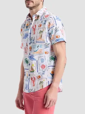 Robert Graham Isla Vista Short-sleeve Shirt