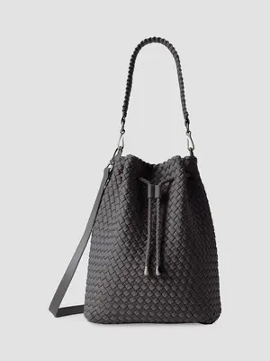 NAGHEDI Mercer Large Bucket Bag - Ash