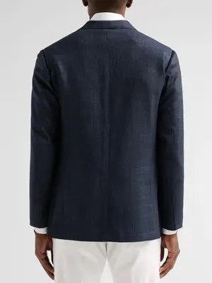SARTORIO NAPOLI Textured Wool-silk-blend Sport Coat
