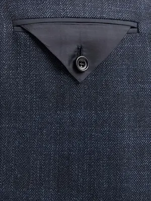 SARTORIO NAPOLI Textured Wool-silk-blend Sport Coat