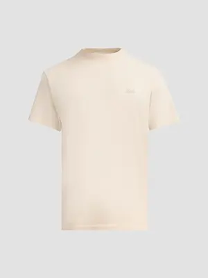 Loewe Anagram Regular-fit Cotton Crewneck T-shirt - Beige