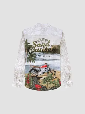 Robert Graham Sand Cruiser Floral Graphic Shirt