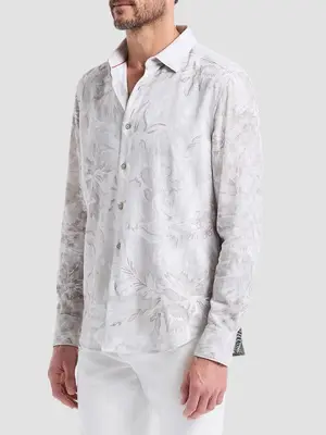Robert Graham Sand Cruiser Floral Graphic Shirt