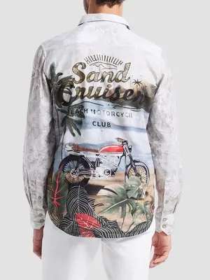 Robert Graham Sand Cruiser Floral Graphic Shirt